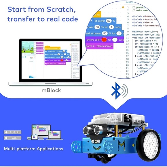 makeblock | Toys | Makeblock Mbot Kids First Robot Kit For Diy And Stem ...